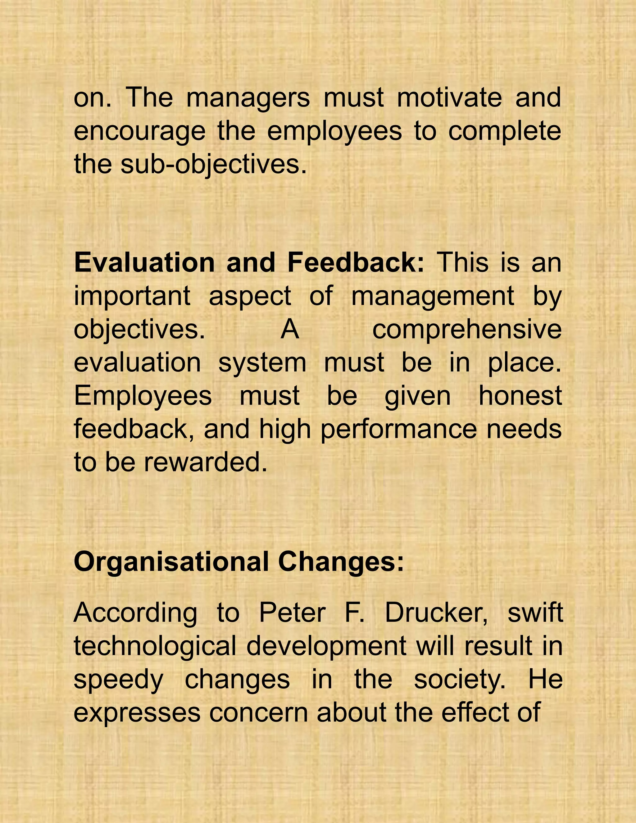 Contribution of Peter F Drucker | PDF