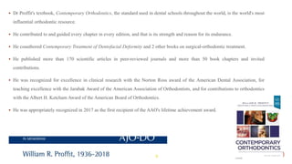 Contribution of Proffit in orthodontics.pptx