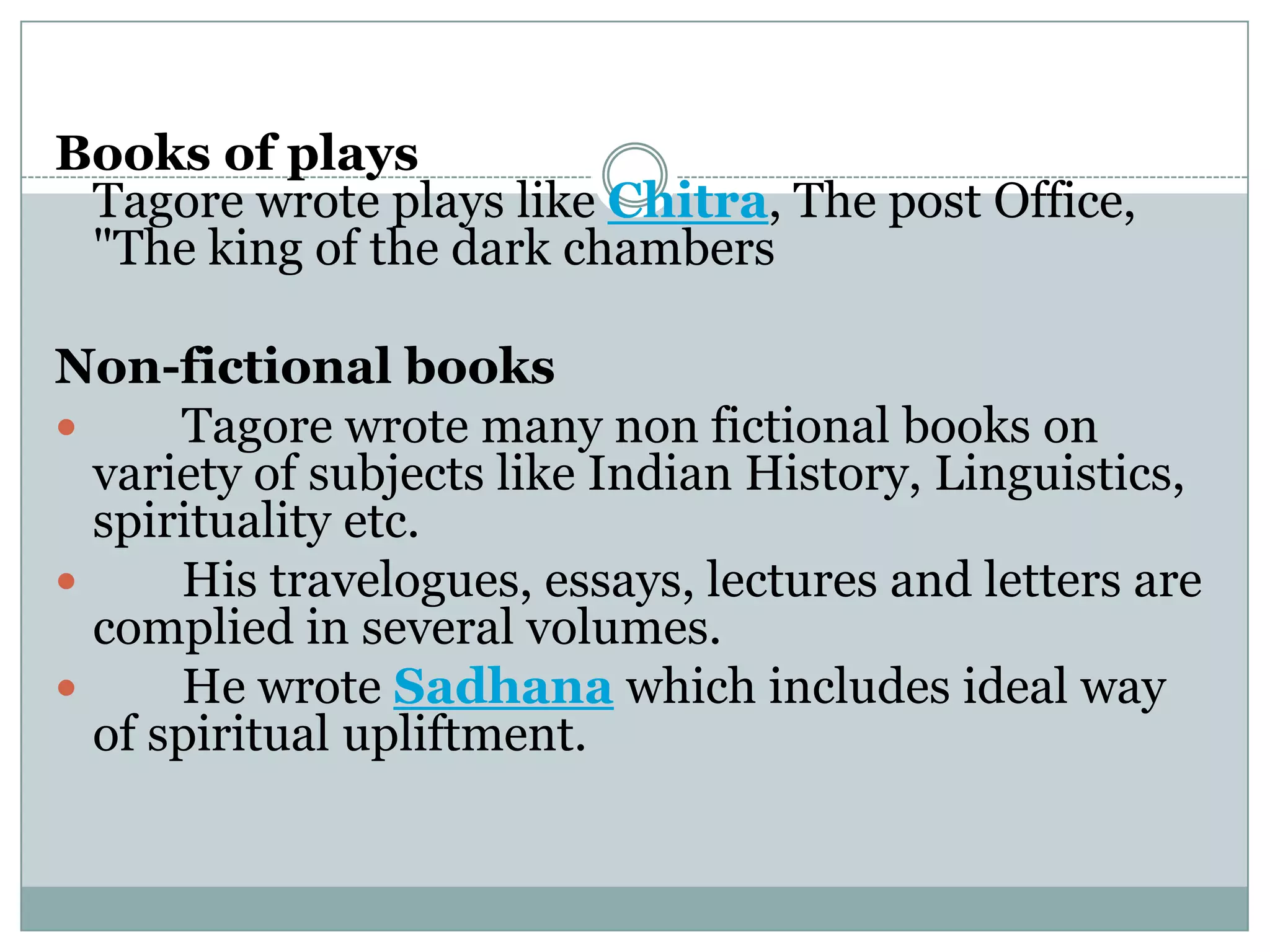 Contribution of Rabinder Nath Tagore in education .pptx