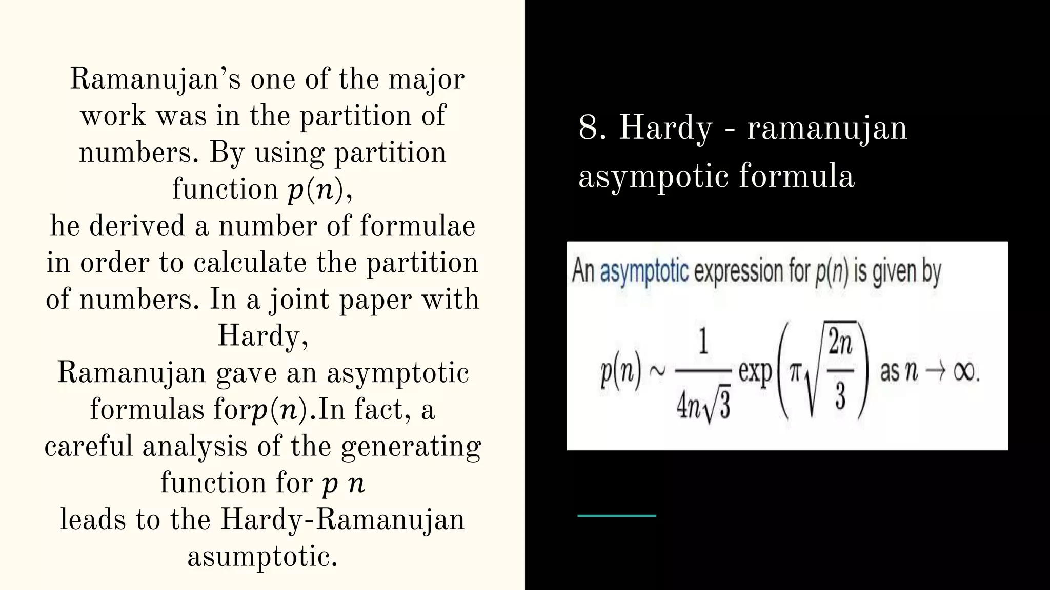 Contribution of S. Ramanujan .pptx