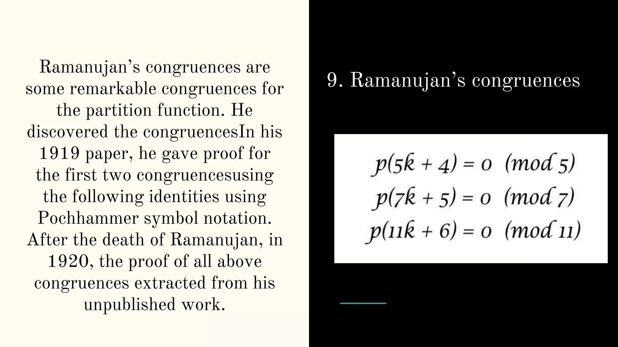 Contribution of S. Ramanujan .pptx