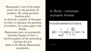 Contribution of S. Ramanujan .pptx