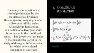 Contribution of S. Ramanujan .pptx