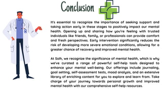 Contribution of Solh Wellness to Prevent Downward Spiral | Solh Wellness | PPT