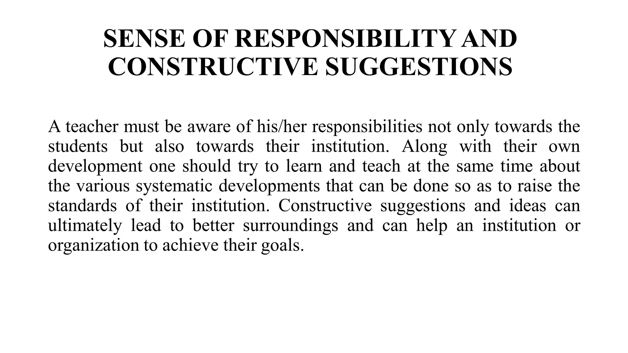 Contribution of teacher towards development of institutions and raising ...