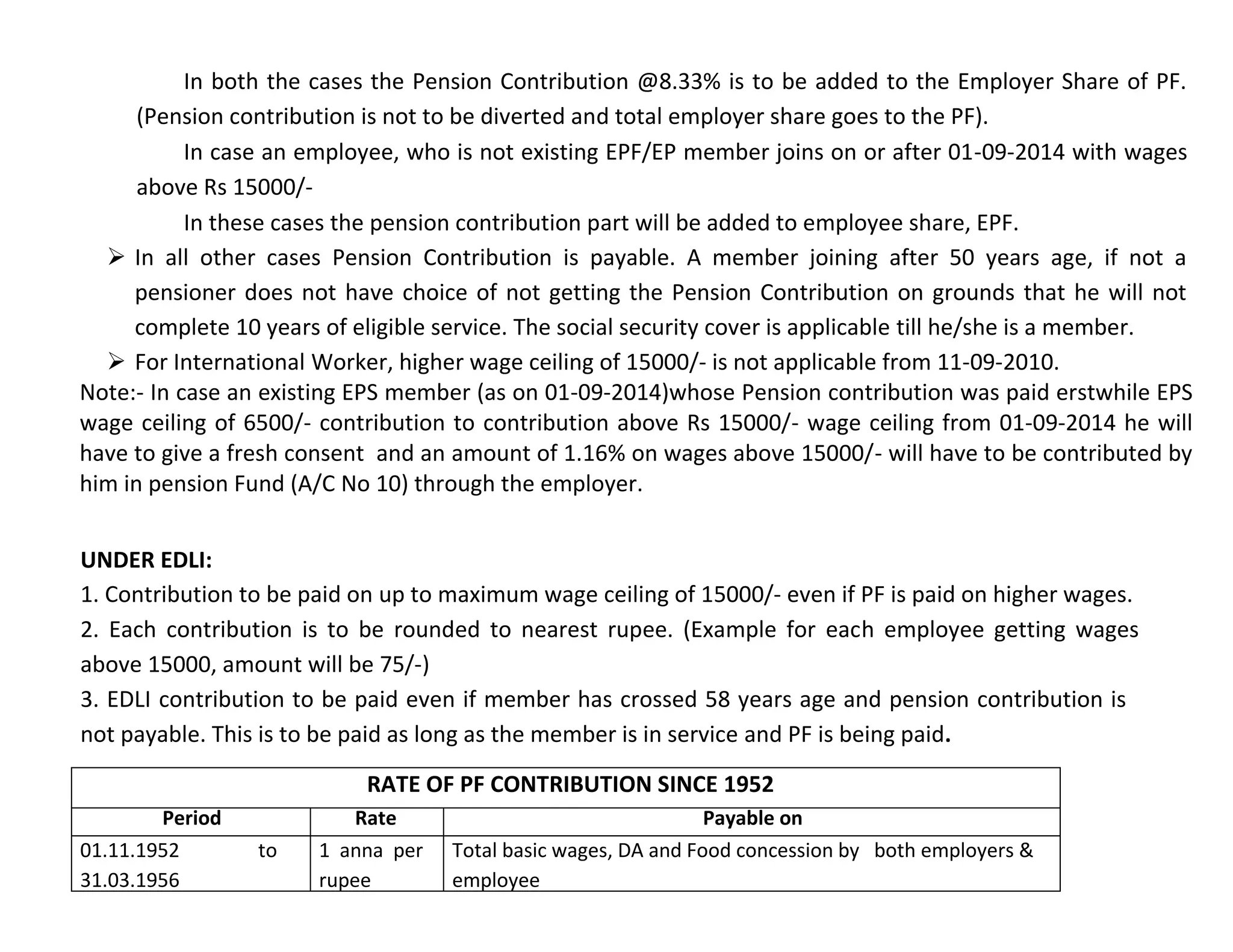 Contribution rate | PDF