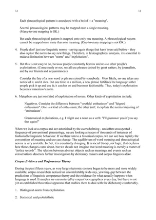 contributions of lexicography and corpus linguistics to a theory of ...