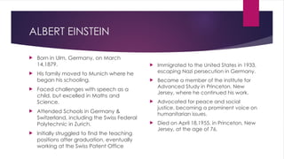 CONTRIBUTIONS OF SCIENTISTS,EINSTEIN,.ppt