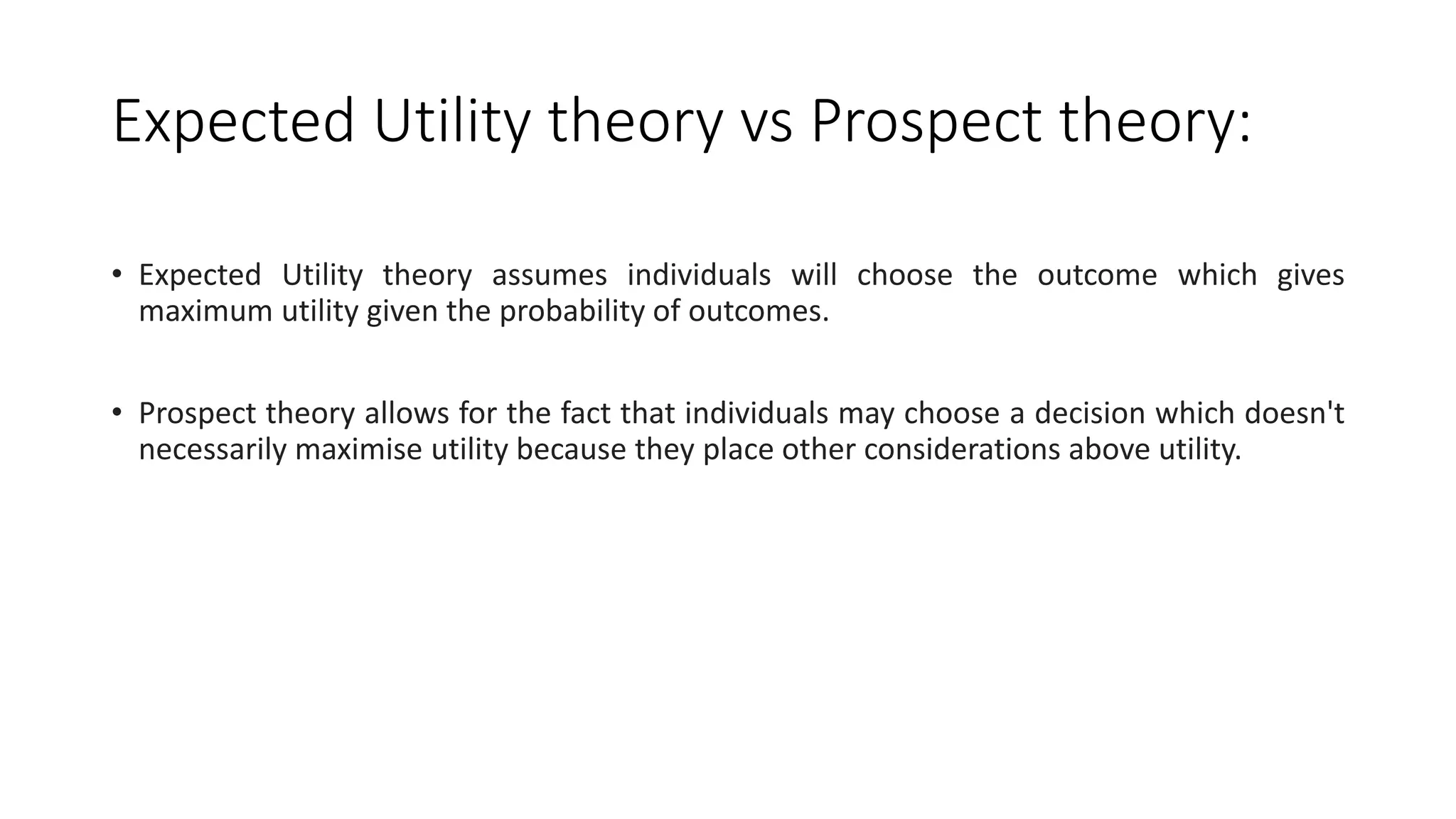 Contribution of Daniel Kahneman and Amos Tversky | PPTX