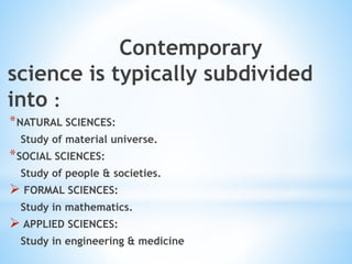 Contributions of eminent scientists | PPTX