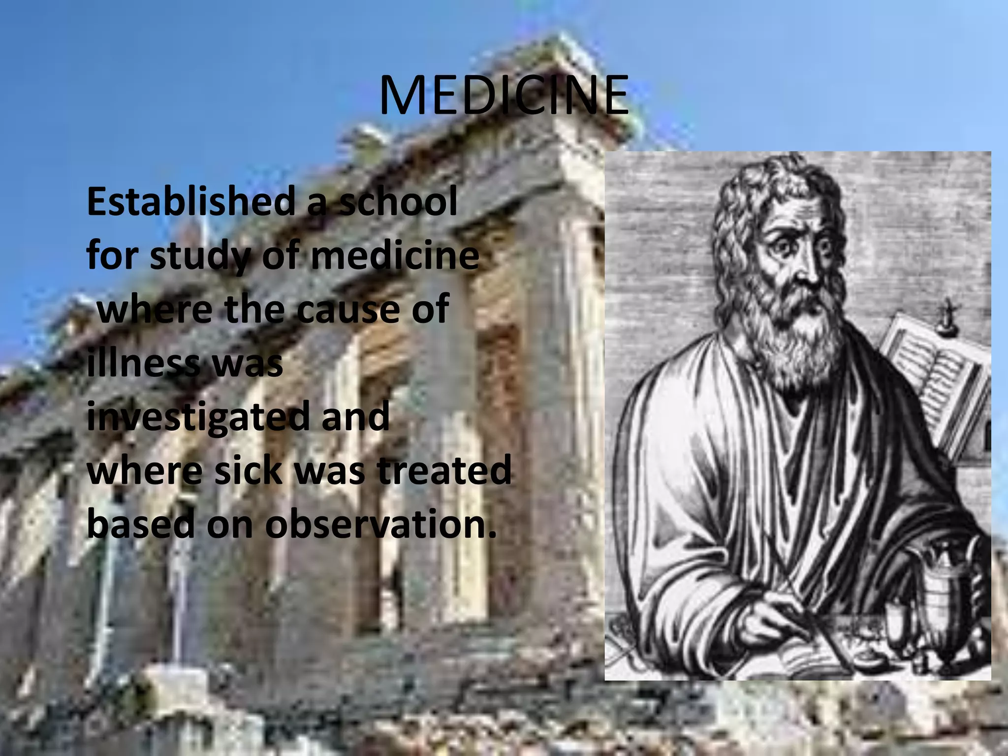 Contributions of Greek Civilization | PPTX