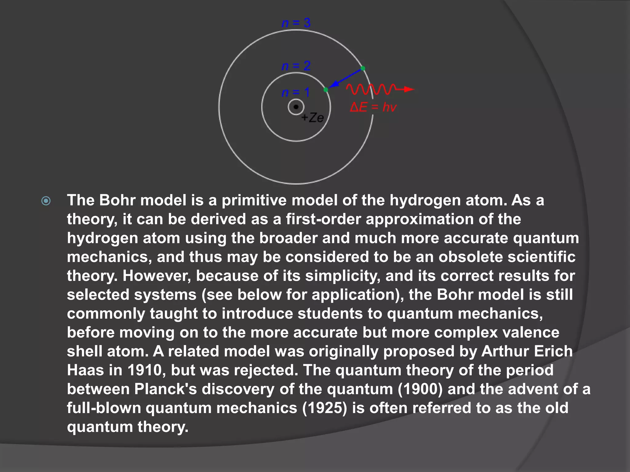 Contributions of j.j thomas, ernst rutherford and neil bohr in the ...
