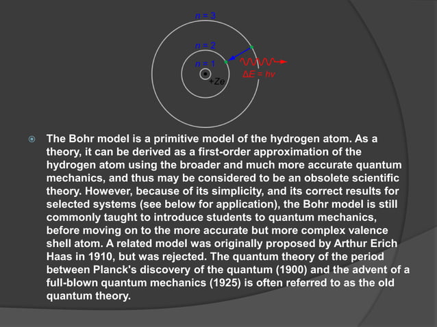 Contributions of j.j thomas, ernst rutherford and neil bohr in the ...