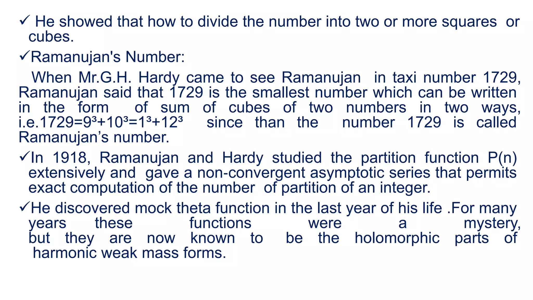 Contributions of Mathematicians | PPTX