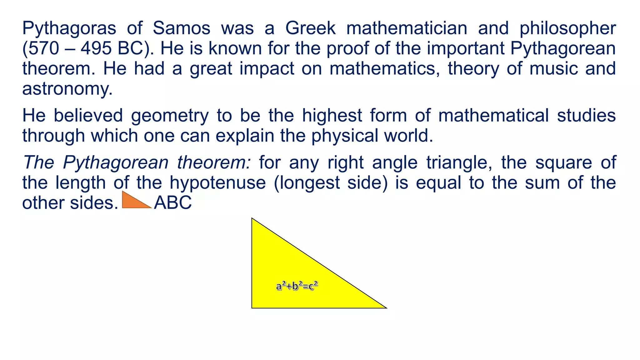 Contributions of mathematicians | PPTX