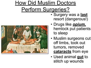 Contributions of muslims geography, math, medicine .pptx | Free Download