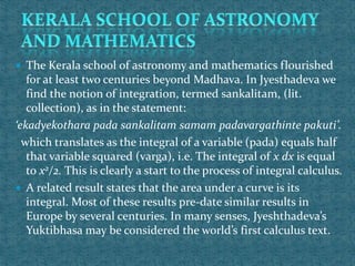 CONTRIBUTIONS OF SANGAMGRAMA MADHAVA.pptx