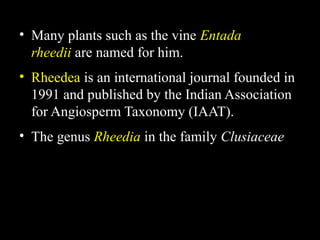 contributions of taxonomists for undergrads | PPTX