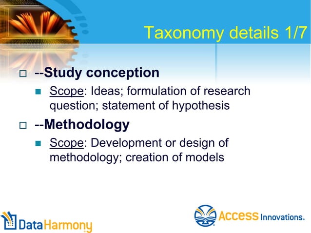 The Contributor Role Taxonomy Project | PPT