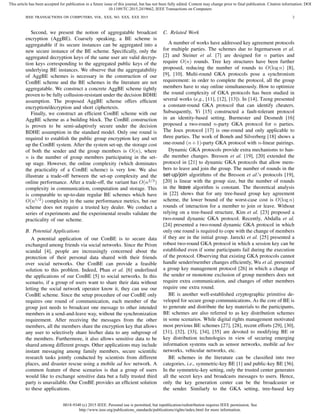 Contributory Broadcast Encryption with Efficient Encryption and Short Ciphertexts | PDF