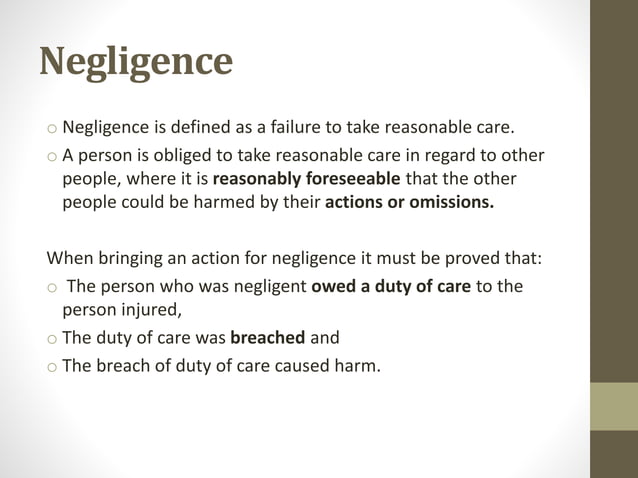 Contributory Negligence (LoT).pptx | Law