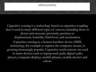 Control capacitive measurement | PPTX | Internet of Things | Internet