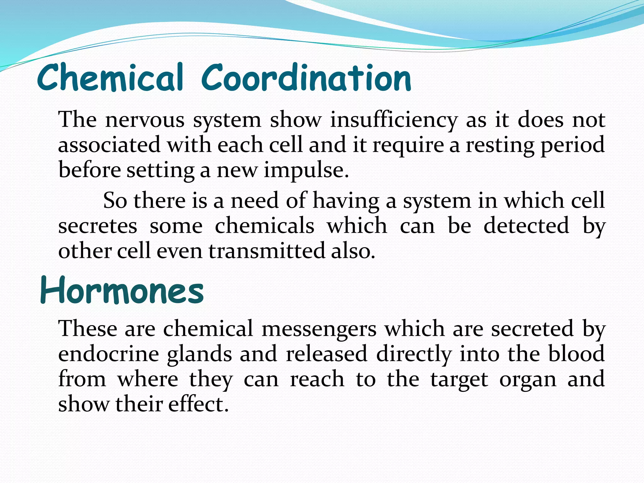 Control and Coordination | PPTX