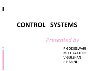 Control system | PPT