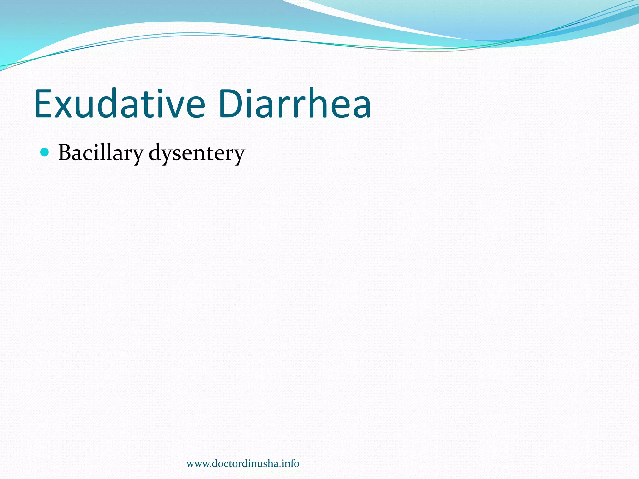 Control of diarrheal diseases | PPTX