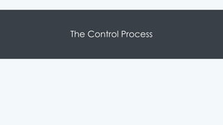 Control Strategies in Management sector | PPT