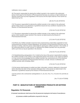 Control drugs-and-cosmetics-regulation-1984 | PDF