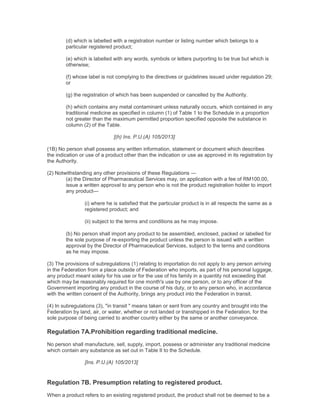 Control drugs-and-cosmetics-regulation-1984 | PDF