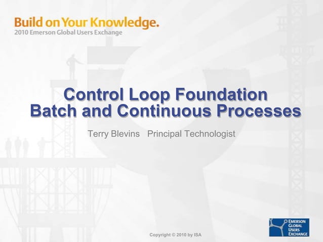 Control Loop Foundation - Batch And Continous Processes | PPTX ...
