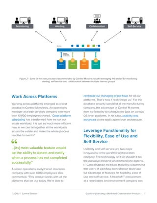 Control-M - Guide to Selecting a Workflow Orchestration Product | PDF