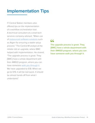 Control-M - Guide to Selecting a Workflow Orchestration Product | PDF