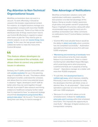 Control-M - Guide to Selecting a Workflow Orchestration Product | PDF