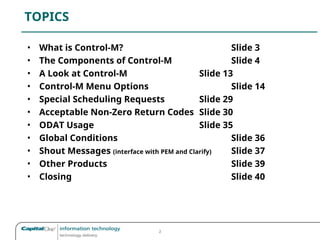 Control-M_presentation ppt online good learning | PPT
