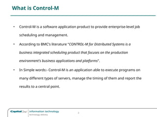 Control-M_presentation ppt online good learning | PPT