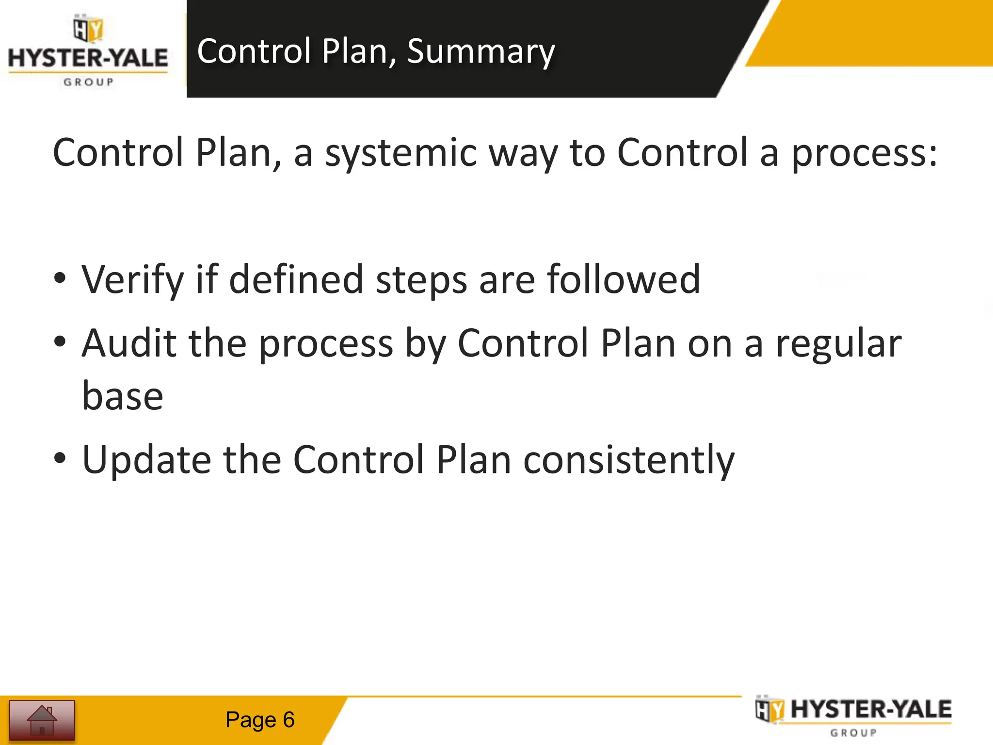 Control-Plan-Training.pptx for the Automotive standard AIAG | PPTX