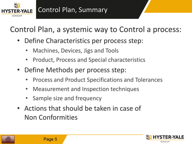 Control-Plan-Training.pptx for the Automotive standard AIAG | PPTX