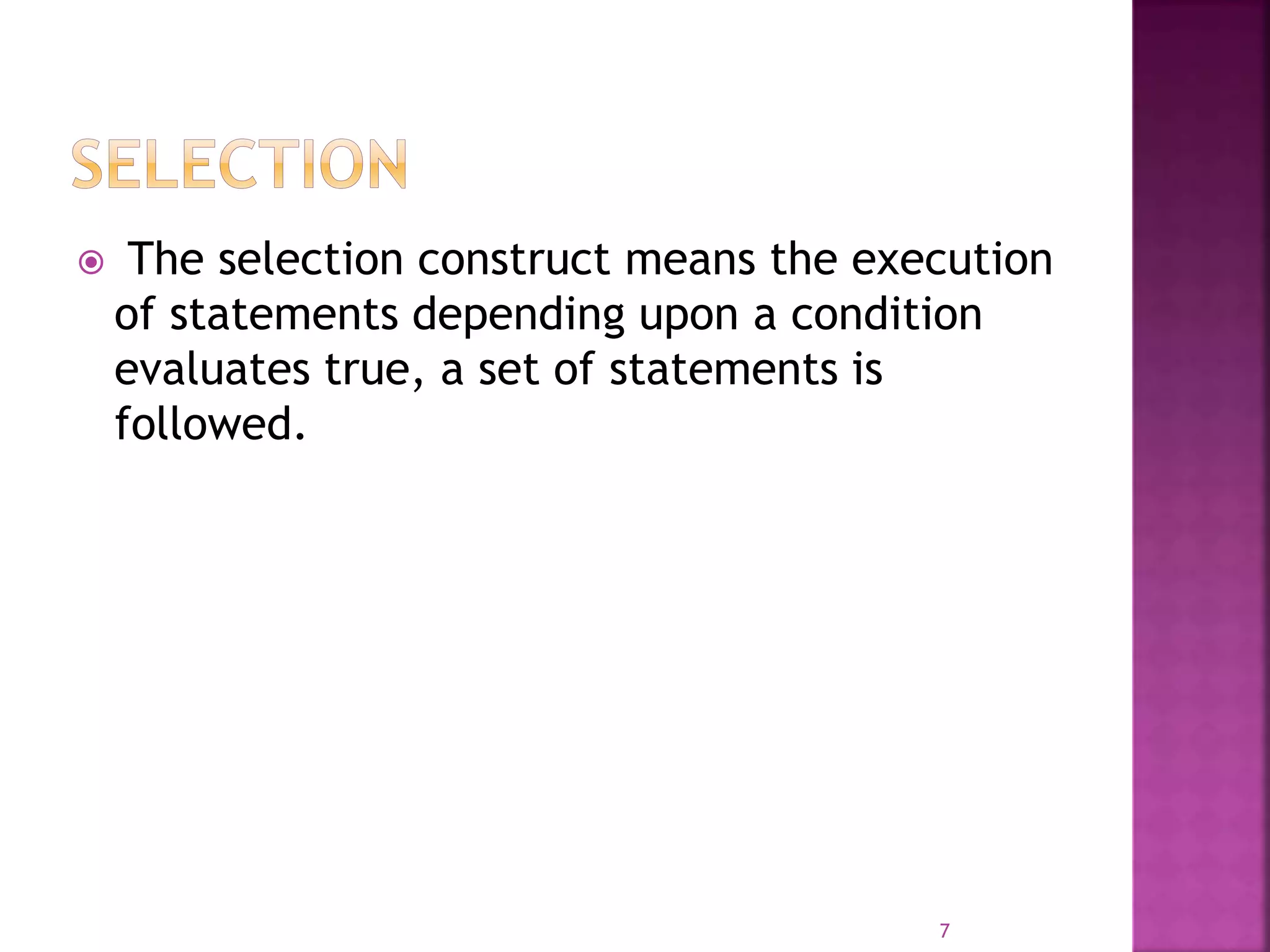 Control statement | PPTX