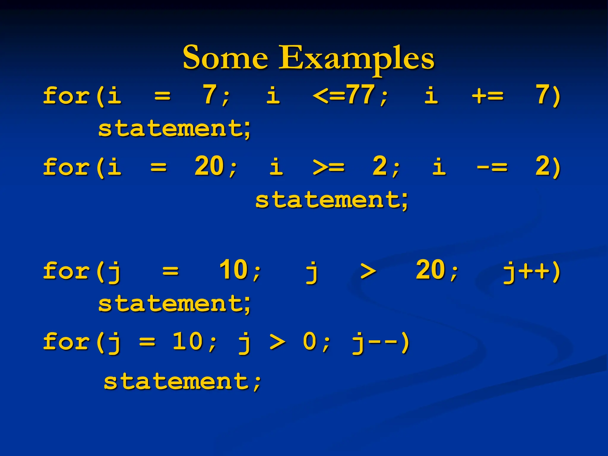 Control Statements Control Statements Control Statement Ppt 
