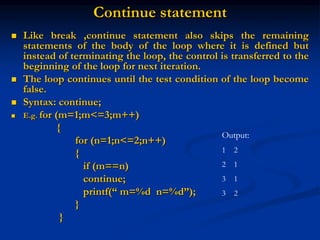 control-statements, control-statements, control statement | PPT