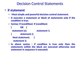 control-statements....ppt - definition | PPT | Programming Languages ...