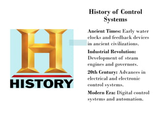 Control-system basics and time response Analysis | PPTX