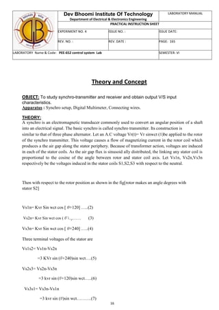Control system-lab | PDF