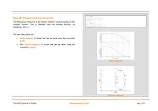 Control system-toolbox-in-scilab | PPT