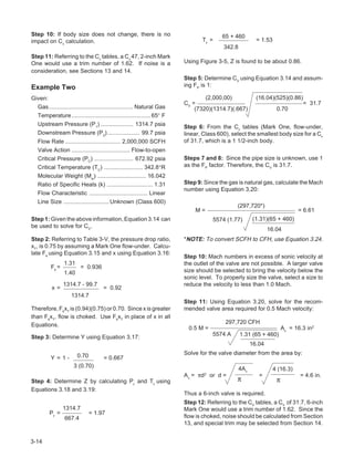Control valve-sizing | PDF
