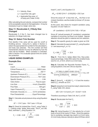 Control valve-sizing | PDF