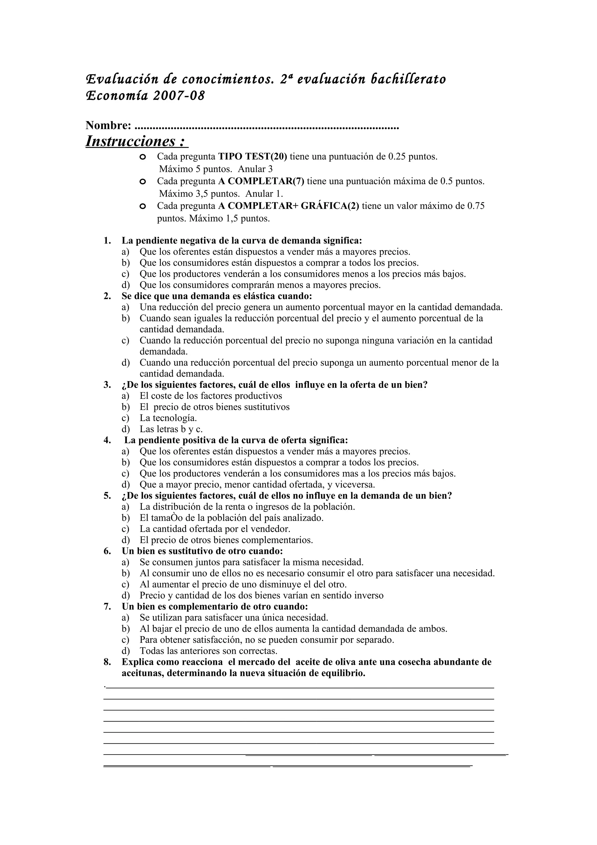 Control 2 Evaluacion Sin Crisis | PDF